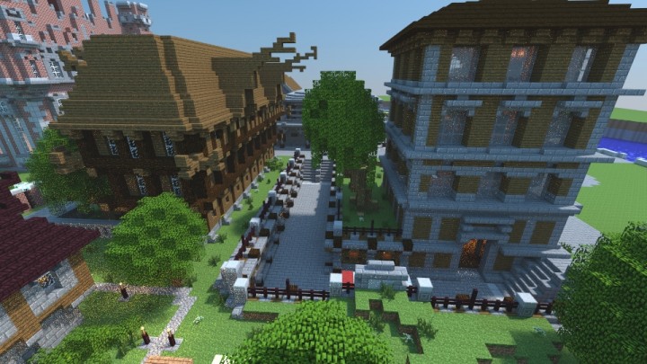 Multi-Style City | Town Of Gambale [DOWNLOAD] Minecraft Map