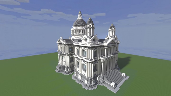 White town hall Minecraft Map
