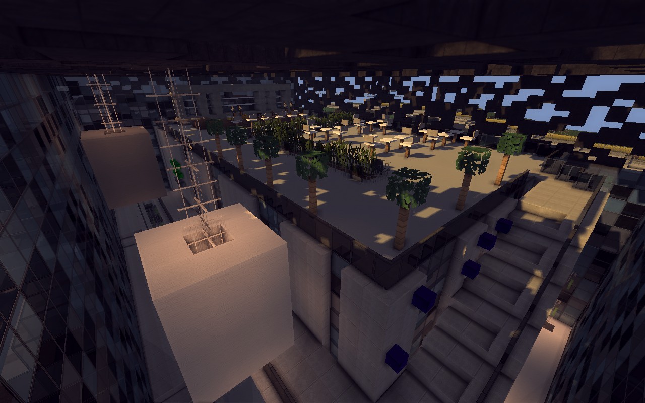 Modern Art Museum ( inspired by the Mucem ) Minecraft Map