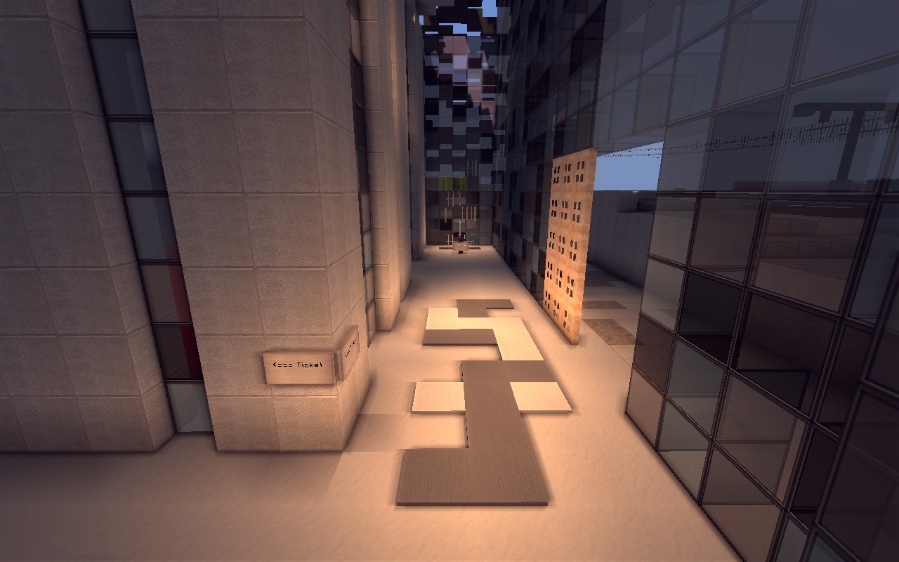Modern Art Museum ( inspired by the Mucem ) Minecraft Map
