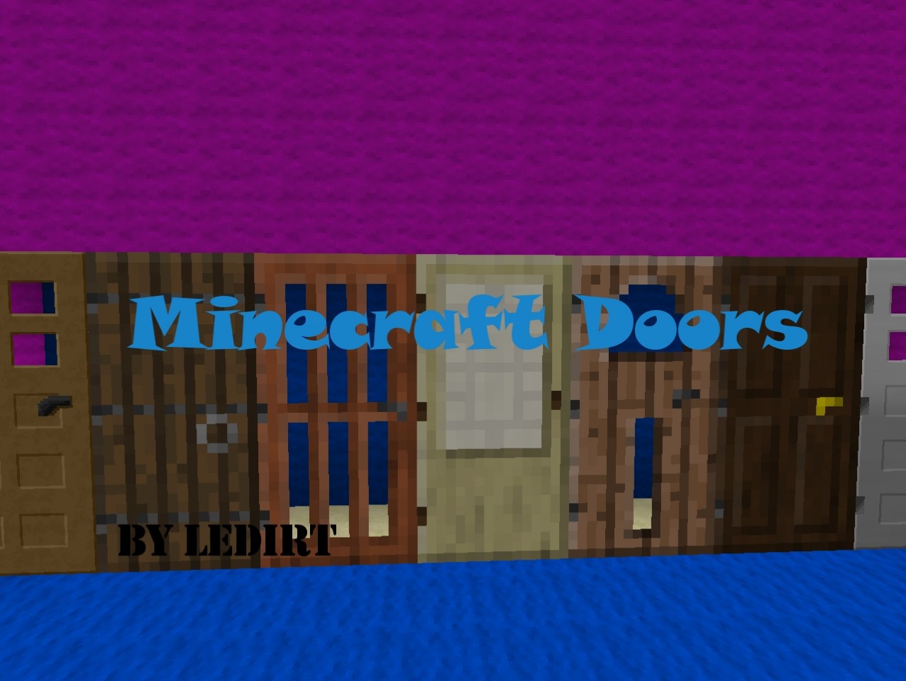 10 Minecraft Doors for your House! Minecraft Blog