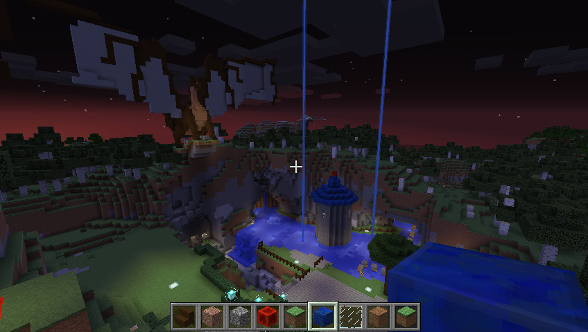 Dragon spawn Minecraft Map