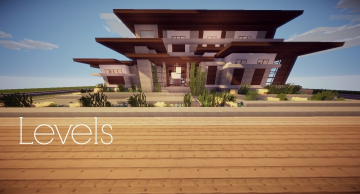 Levels- Modern Home Minecraft Map
