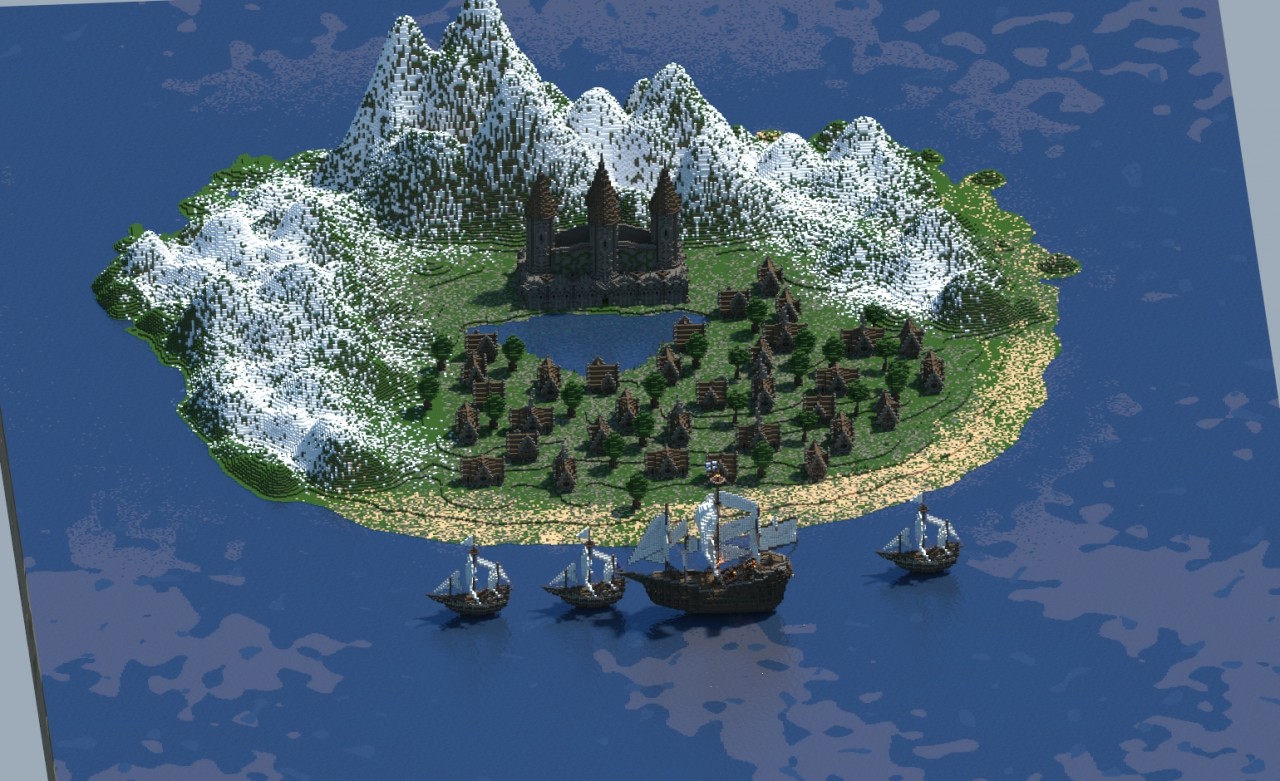 Anos Erethan - The First Kingdom of Aldernan [Pop Reel] Minecraft Map