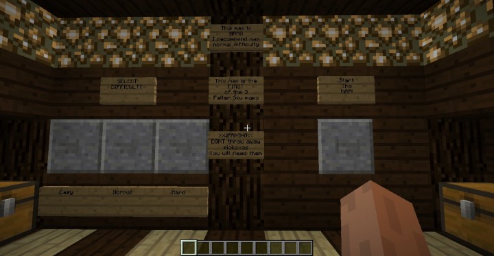 Fallen Sky_Chapter 1 Minecraft Map