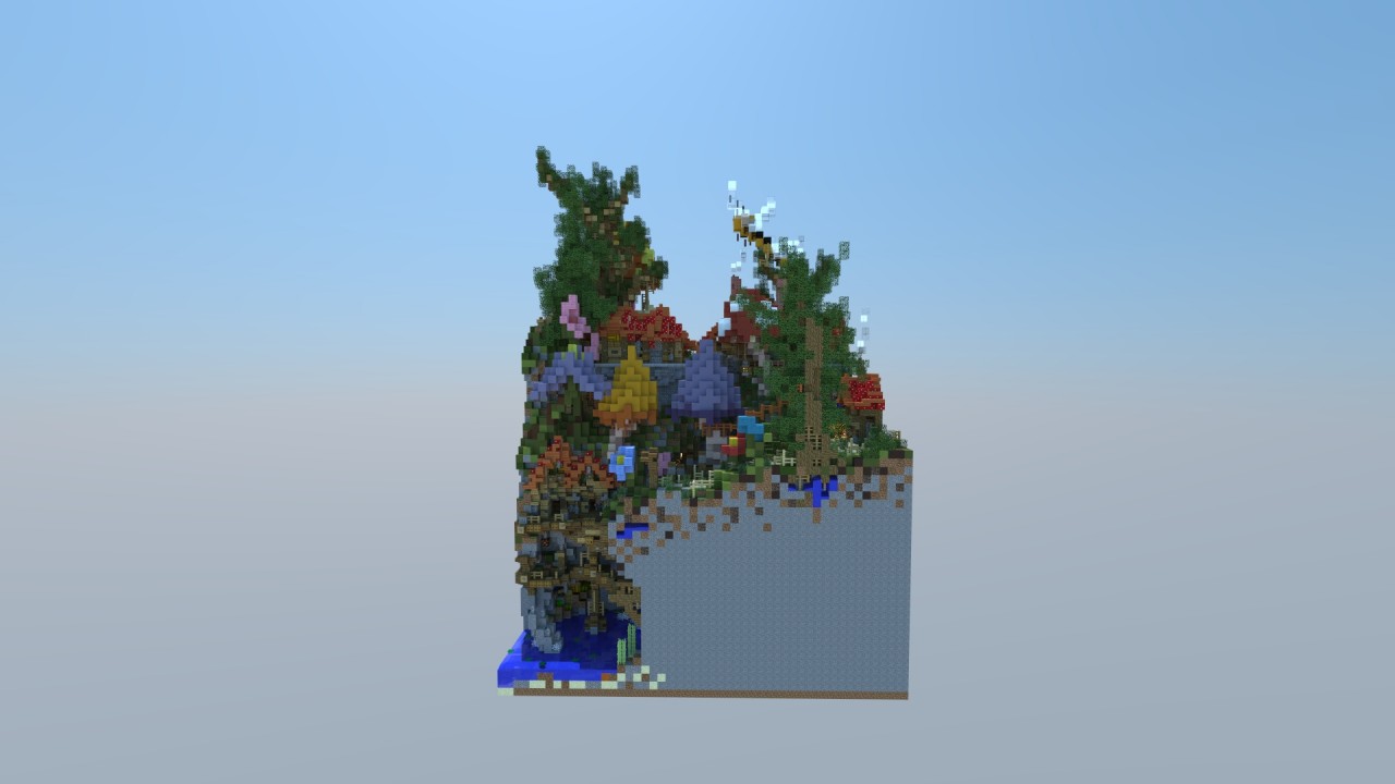 Mushroom Village || Sunfury Plot #1 Minecraft Map