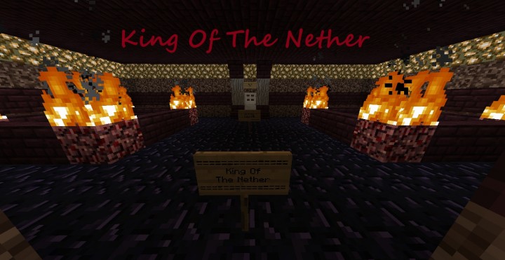 King Of The Nether (MULTIPLAYER) Minecraft Map