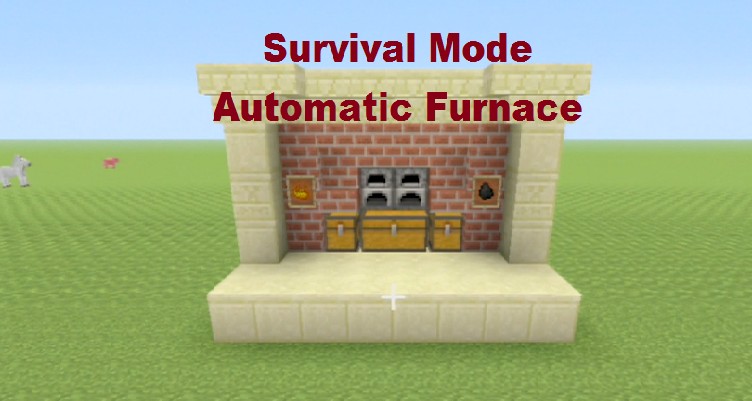 Tutorial: Survival Automatic Dual Furnace Minecraft Map