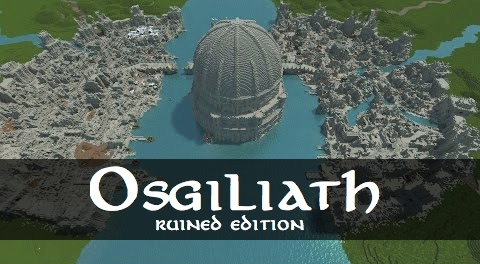 Osgiliath in Ruin - Lord of the ring build Minecraft Map