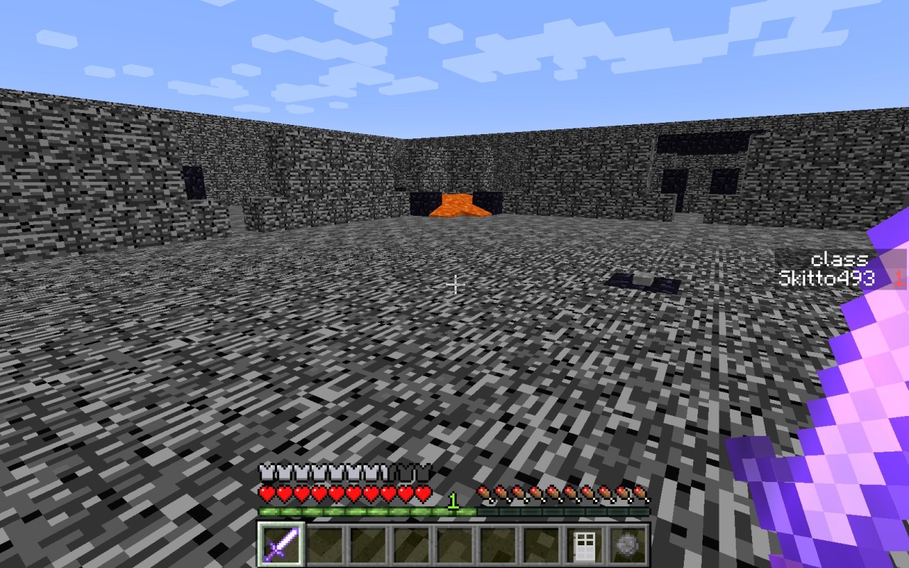 Multiplayer PvP Class Minigame Minecraft Map