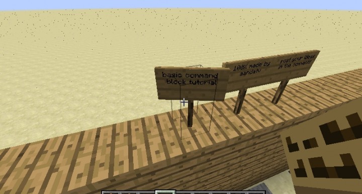 Command Block Tutorial (Basic) Minecraft Map