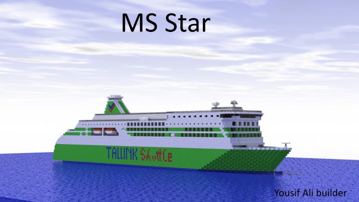 Ms Star (Tallink Shuttle) Minecraft Map