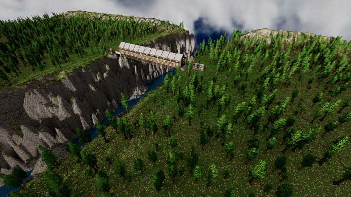 Trestlebridge LOTRO Minecraft Map