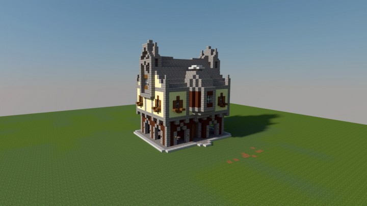 Cityhouse with archways Minecraft Map