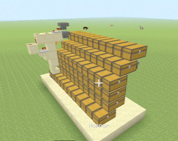 Tutorial Item Sorting And Storage System Overflow Detection System Minecraft Map