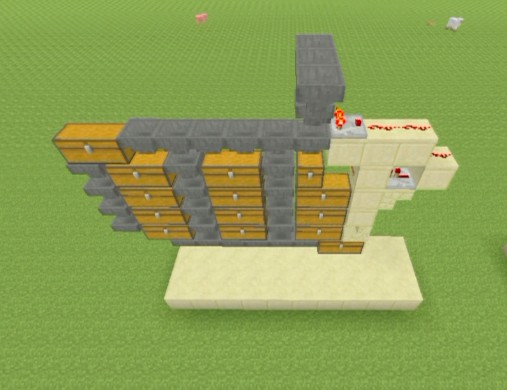 Tutorial Item Sorting And Storage System Overflow Detection System Minecraft Map