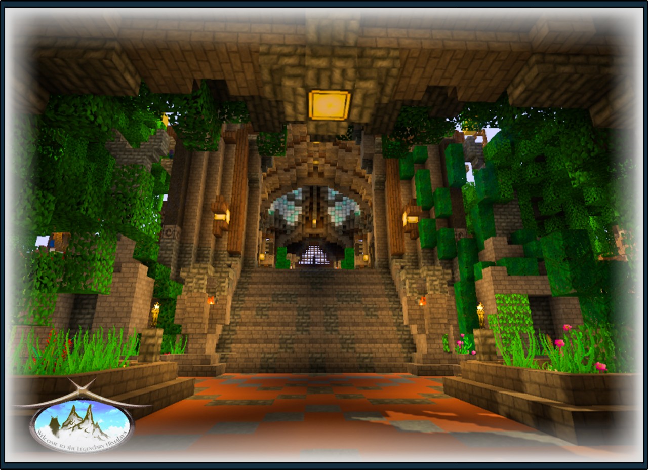 Server spawn Welcome to the legendary Himalaya Minecraft Map