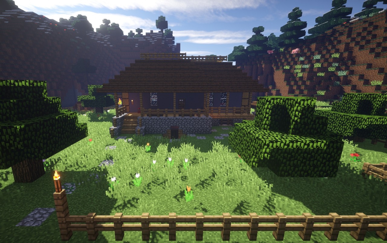 Traditional Romanian House from Buzau area Minecraft Map