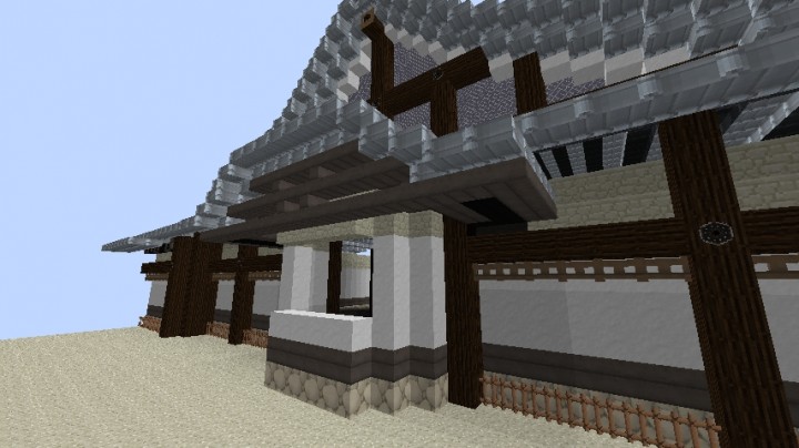 Japanese Shimeji Castle Minecraft Map