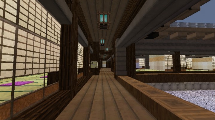 Japanese Shimeji Castle Minecraft Map