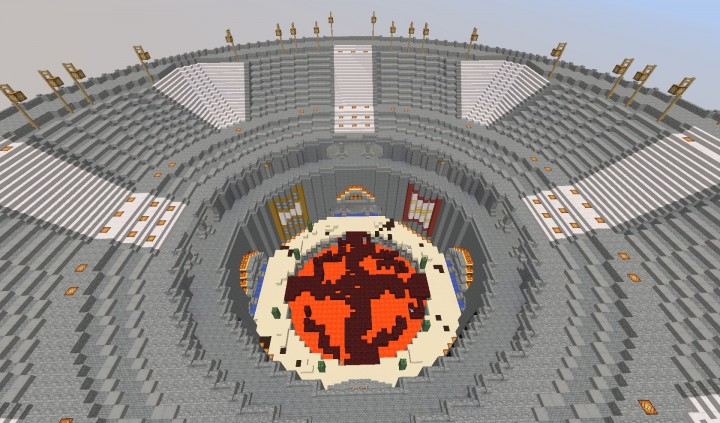 Mall / Pvp Arena/ Colorshuffle/ CTF Map All in one! Minecraft Map