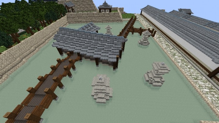 Japanese Shimeji Castle Minecraft Map