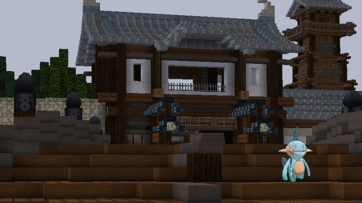 Japanese Shimeji Castle Minecraft Map