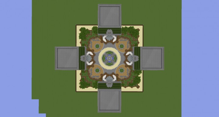 Western Fantasy Spawn Minecraft Map