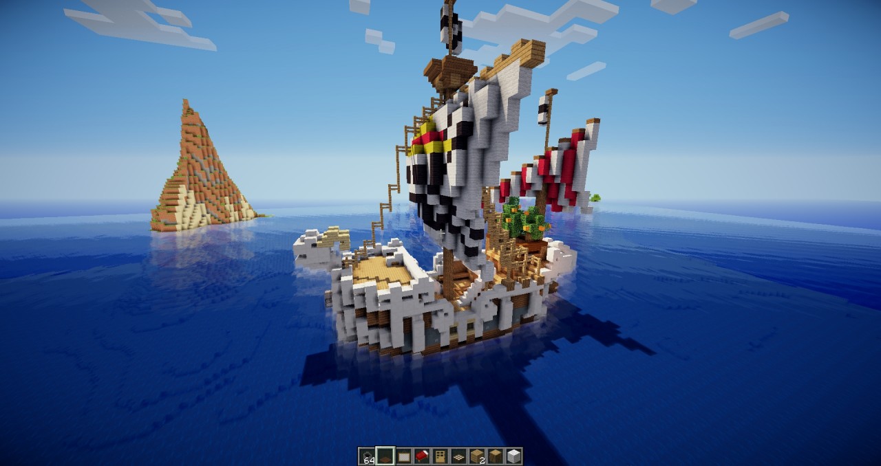 The Going Merry - One Piece build (+timelapse) Minecraft Map