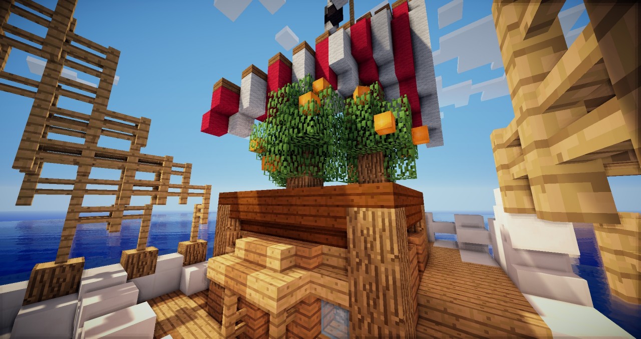 The Going Merry - One Piece build (+timelapse) Minecraft Map