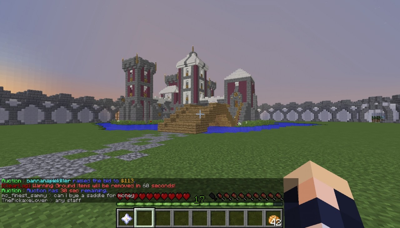 Universe Purple Castle Minecraft Map