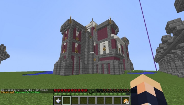 Universe Purple Castle Minecraft Map