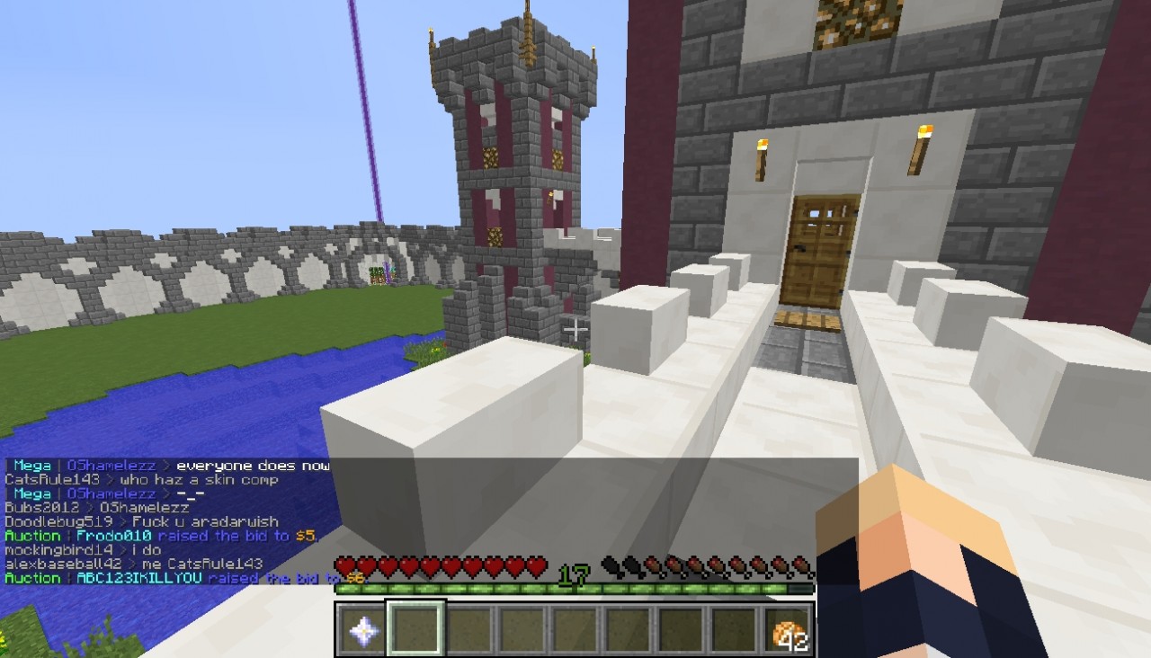 Universe Purple Castle Minecraft Map