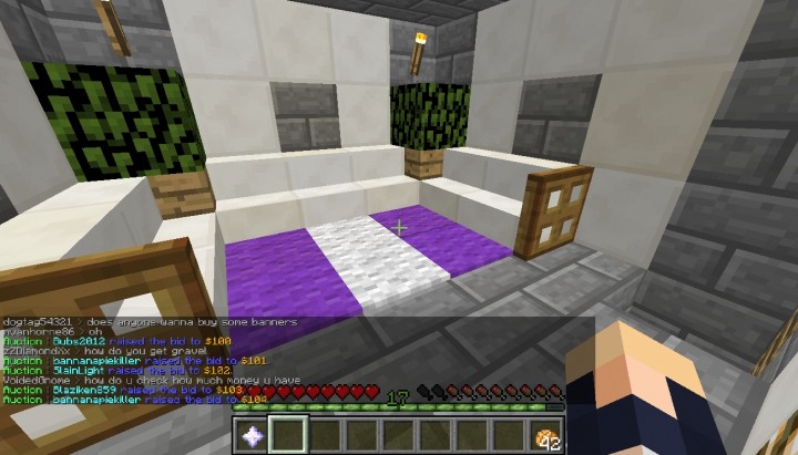 Universe Purple Castle Minecraft Map