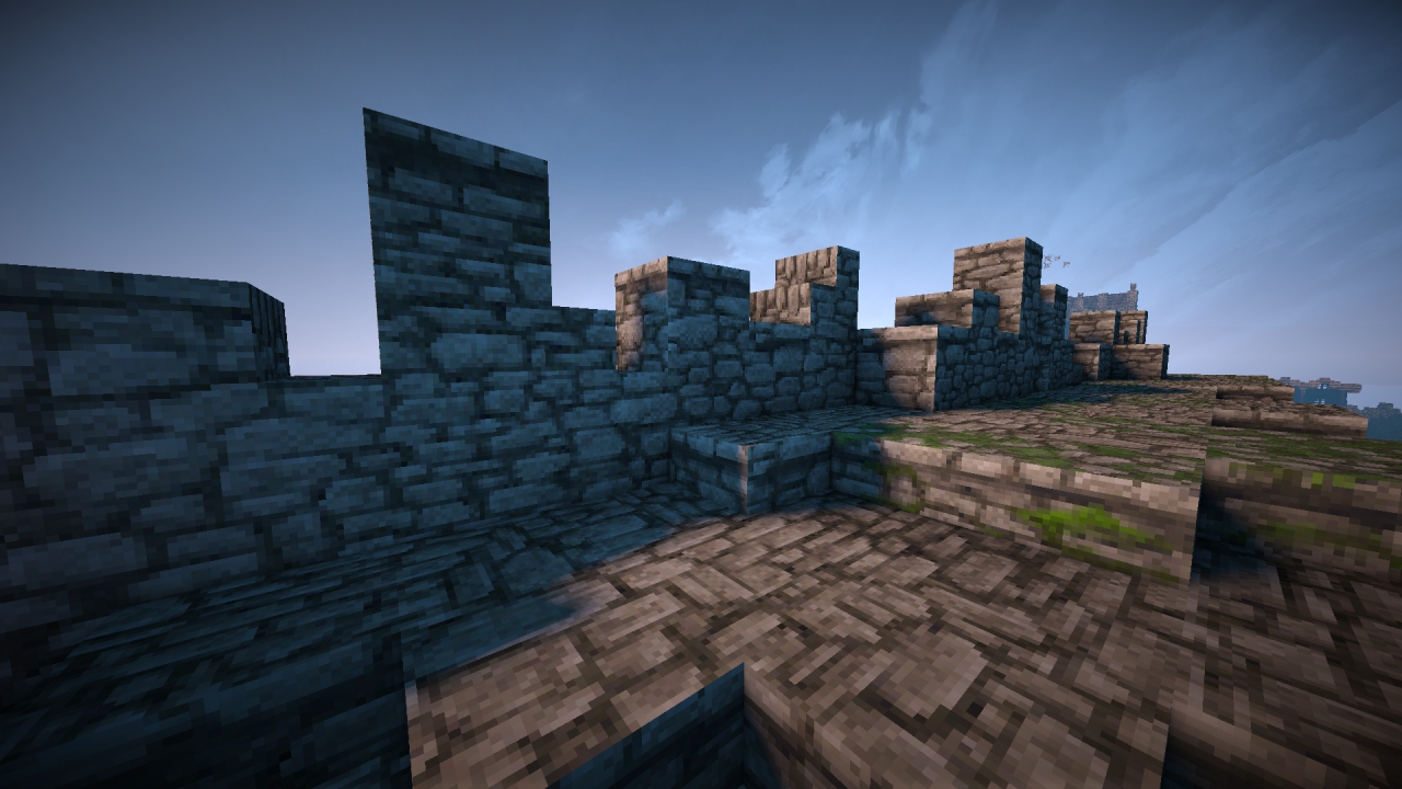 Realistic Broken Wall Segment [Timelapse] Minecraft Project