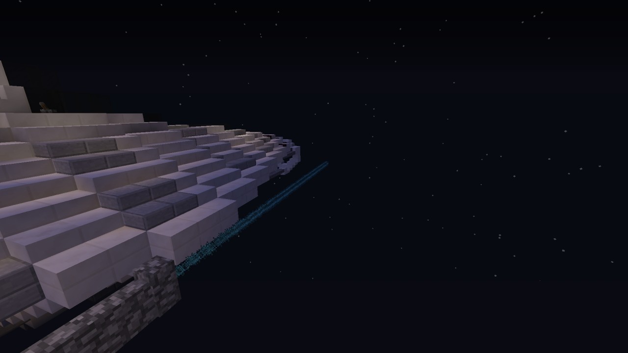 Space Adventure map - Many particles! WIP Minecraft Map