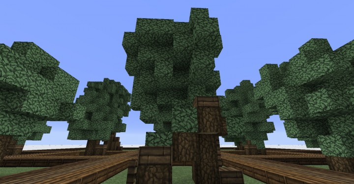 【Simple Tree Pack】 Minecraft Map