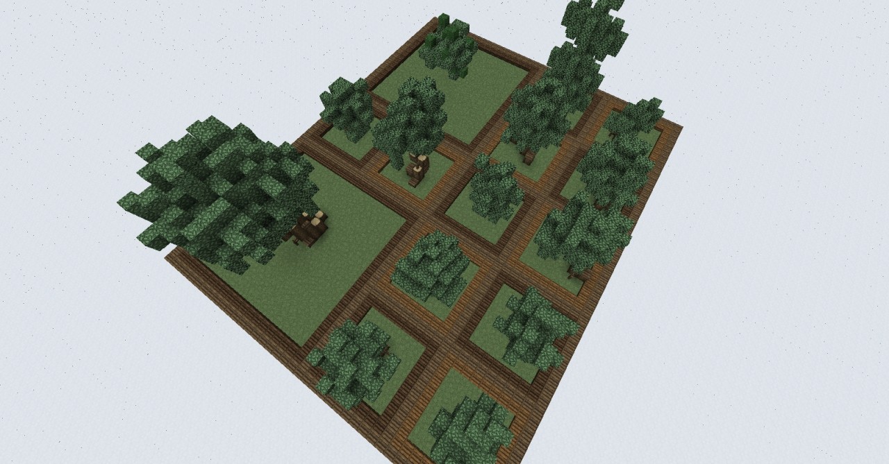 【Simple Tree Pack】 Minecraft Map