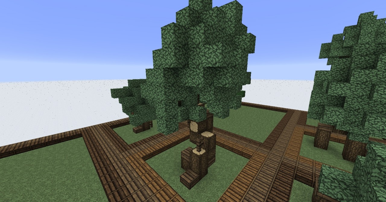 【Simple Tree Pack】 Minecraft Map