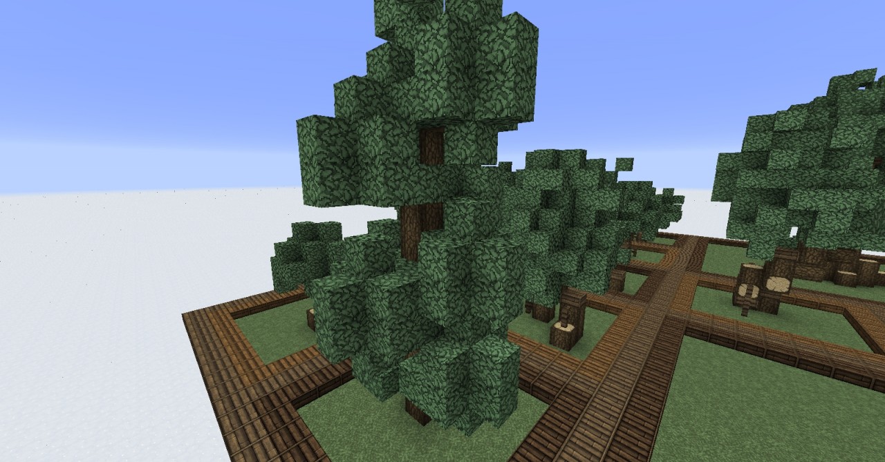 【Simple Tree Pack】 Minecraft Map