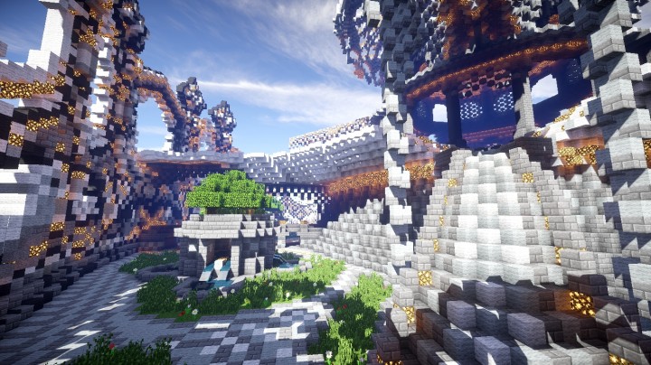 Server spawns Minecraft Map