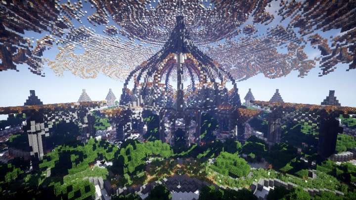 Server spawns Minecraft Map
