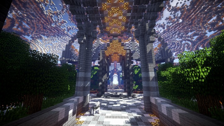 Server spawns Minecraft Map