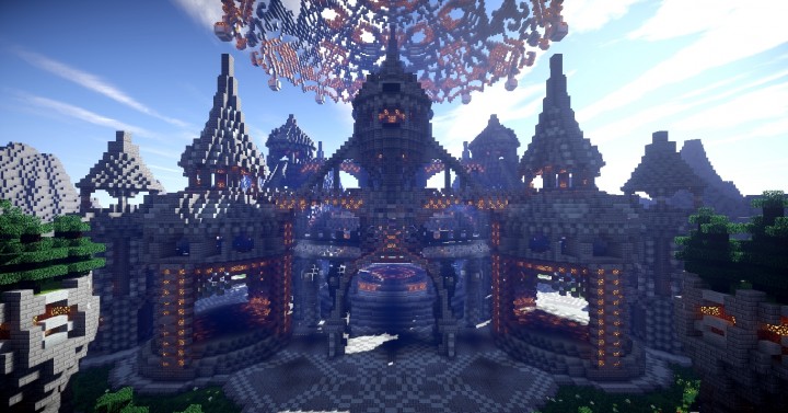 Server spawns Minecraft Map