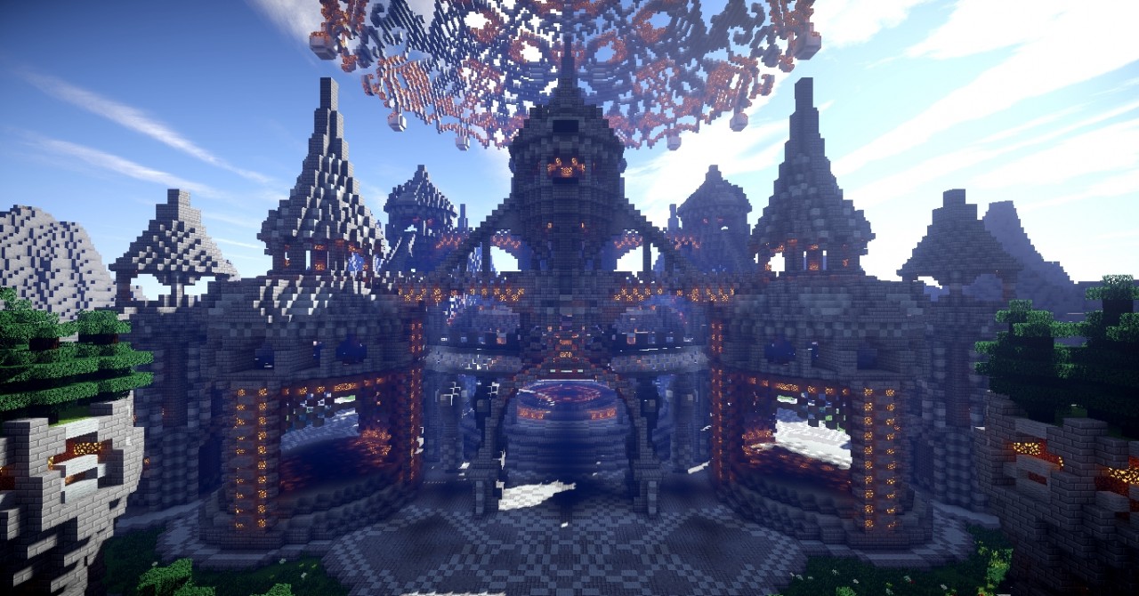 Server spawns Minecraft Map