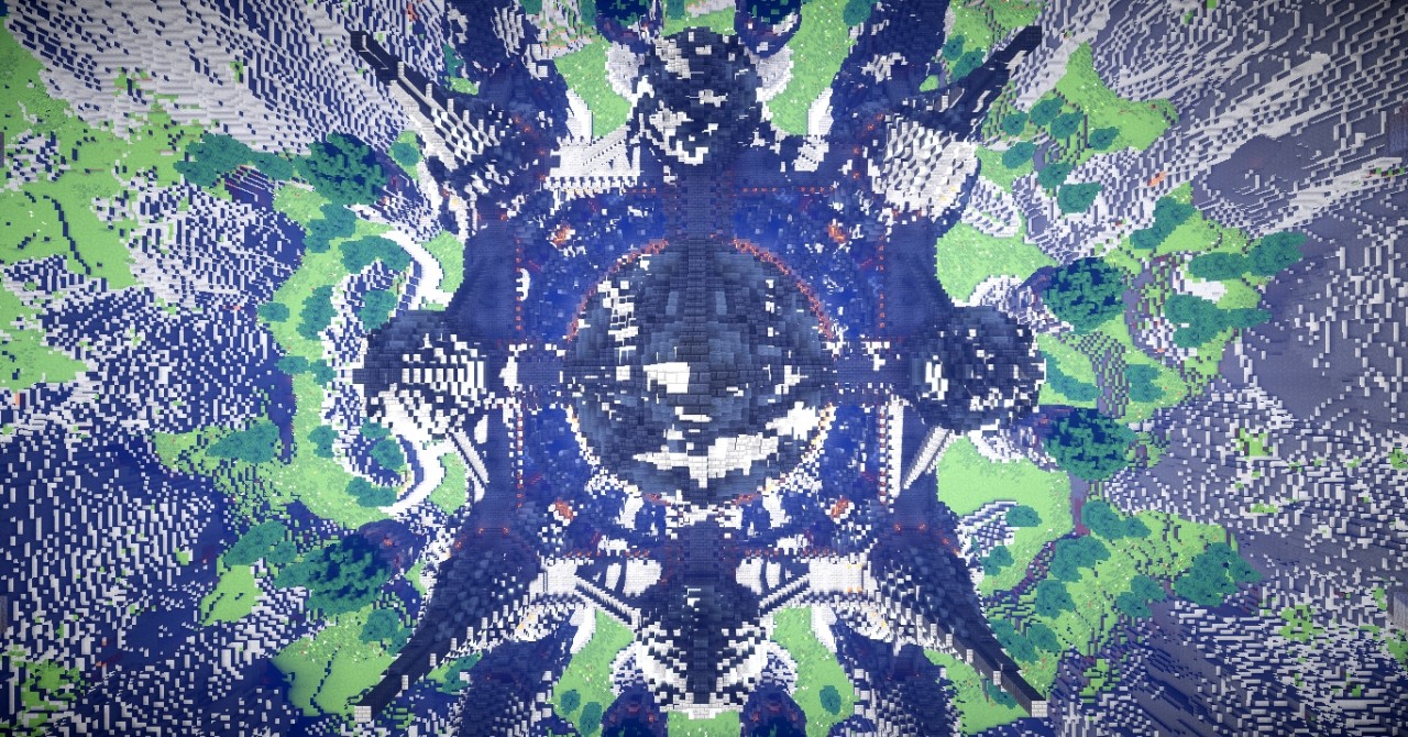 Server spawns Minecraft Map