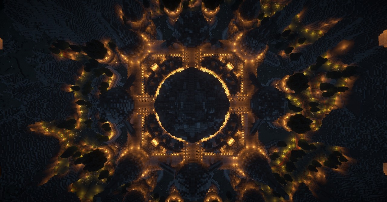 Server spawns Minecraft Map