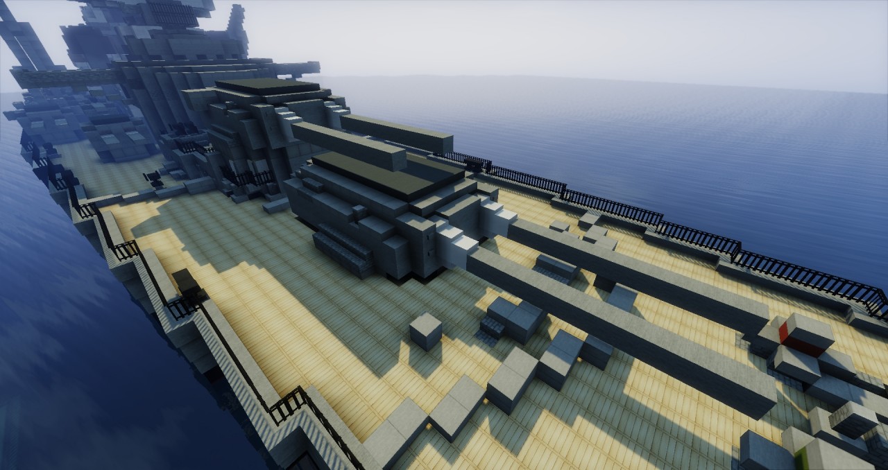 German Battleship: Bismarck Minecraft Map