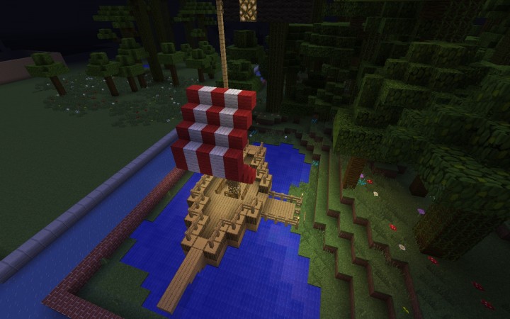 Boat Minecraft Map