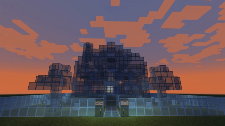 Crystal House Minecraft Map